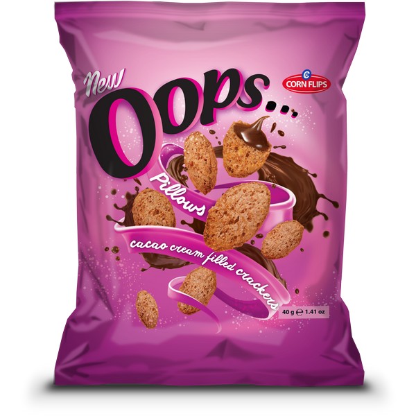 CORN Flips PILLOWS kakao krem Gold 40g | Online prodaja | Ananas