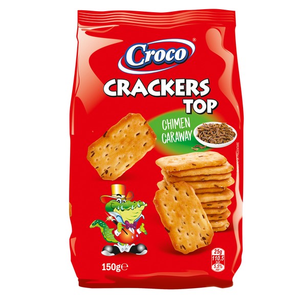 CROCO Krekeri Top Caraway 150g | Online prodaja | Ananas