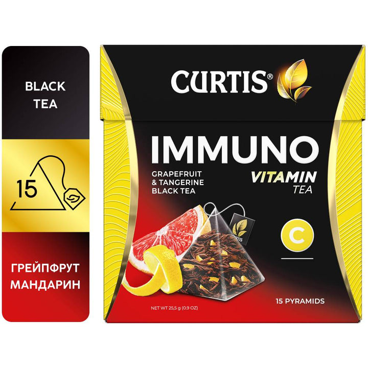 CURTIS Crni čaj sa korom citrusa i aromom grejfruta limete i mandarine Immuno tea 15/1 | Online ...