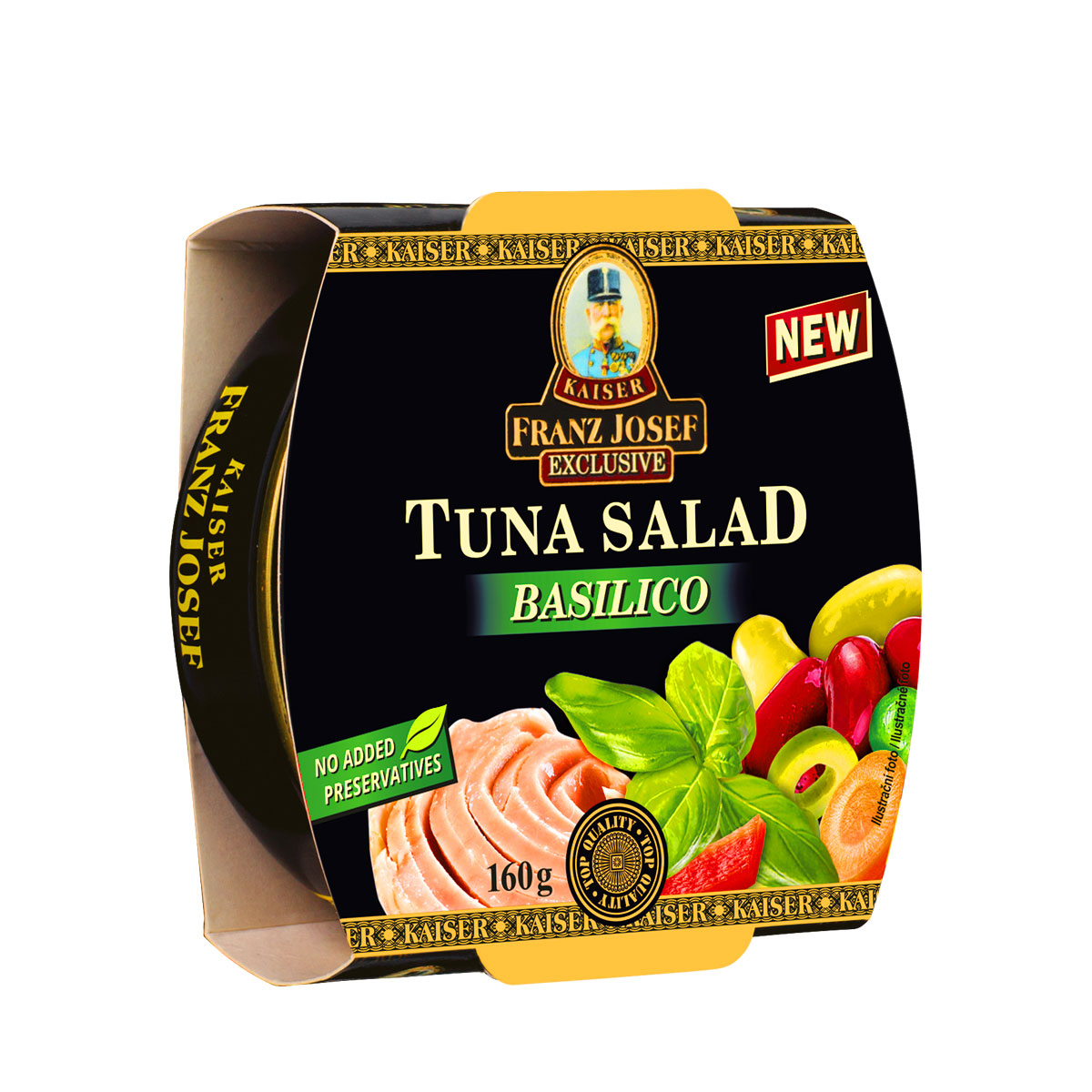 FRANZ JOSEF Tuna basilico salata 160g | Online prodaja | Ananas