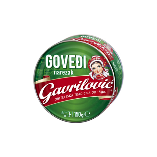 GAVRILOVIĆ ГОВЕДСКИ Месен нарезок ЛИМ 150г | Најголема онлајн ...