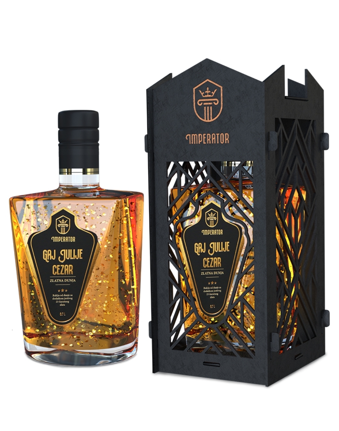 IMPERATOR Rakija od dunje Gaj Julije Cezar 700ml | Online prodaja | Ananas