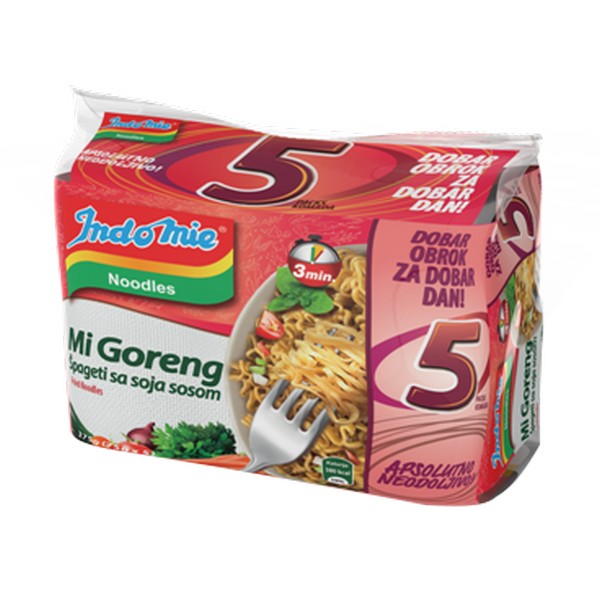 Indomie Instant supa sa testeninom Mi Goring, 5x80g | Online prodaja ...
