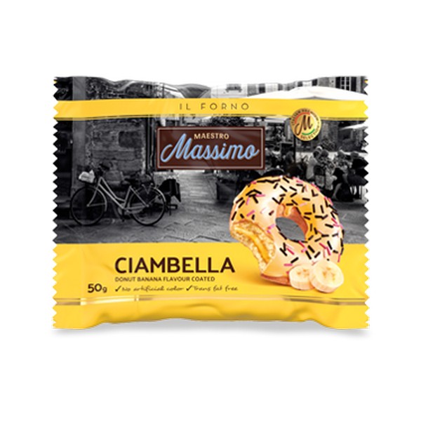 MASSIMO Krofna Banana 50g | Online prodaja | Ananas