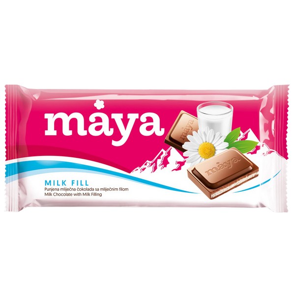 MAYA Čokolada mlečni fil 90g | Online prodaja | Ananas