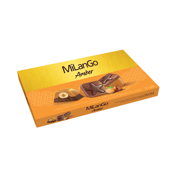 MILANGO Bombonjera karamela lešnik 125g | Online prodaja | Ananas