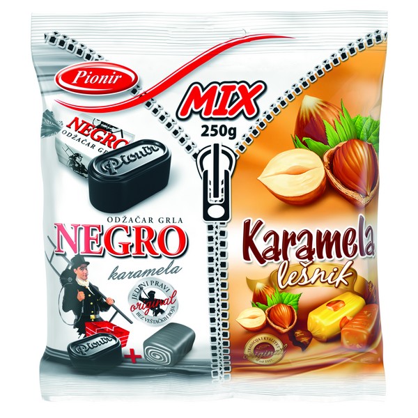 Mix bombone Negro i lešnik karamele, 250g | Online prodaja | Ananas