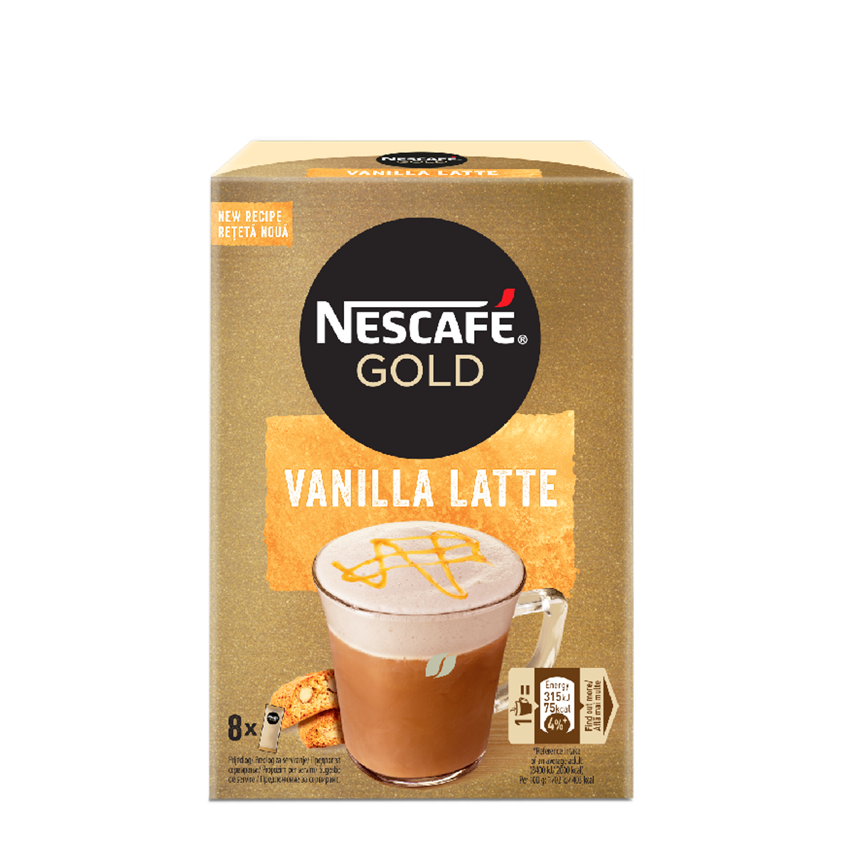 NESCAFE Kafa Instant Gold Vanilla Latte 8/1 | Online prodaja | Ananas