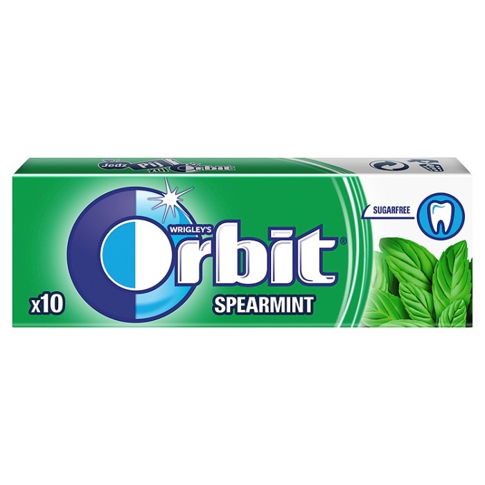 ORBIT Spearmint Žvake, 12g | Online prodaja | Ananas