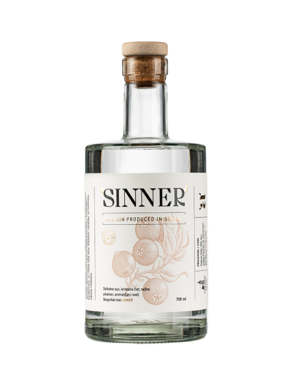 PODRUM PALIĆ Sinner Gin 0.7l | Online prodaja | Ananas