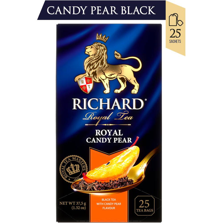 RICHARD Crni čaj sa aromom karamelizovane kruške Royal Candy Pear 25/1 ...