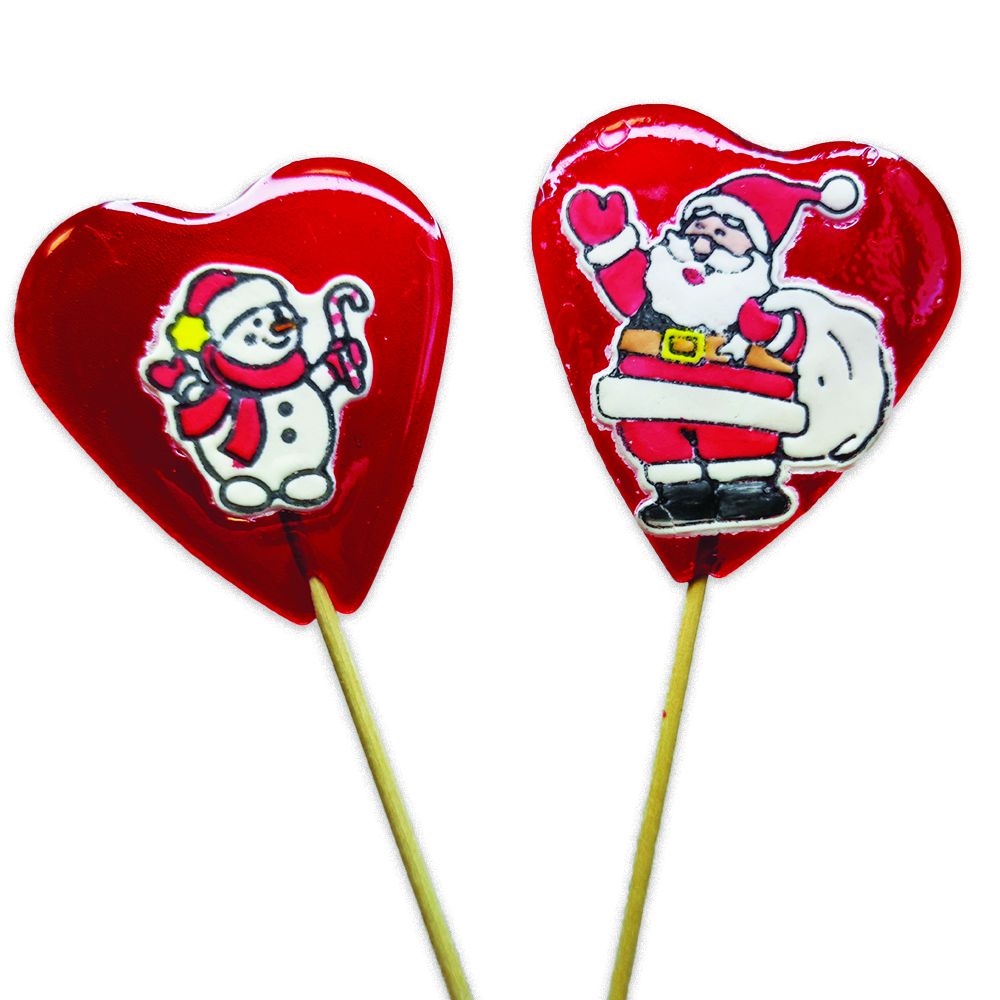 Slatkišologija Lizalice Deda Mraz i Sneško Belić, Jagoda, Tube box, 12 ...