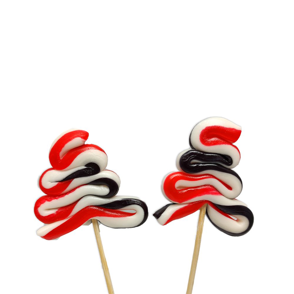 Slatkišologija Lizalice Jelkica, Cola, Medium tube box, 18 komada ...