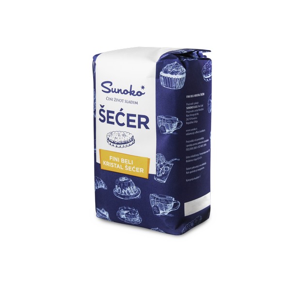 SUNOKO Šečer kristal 1kg | Online prodaja | Ananas