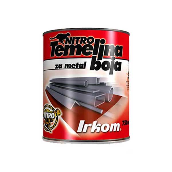 IRKOM Основна нитро боја irkom црвена 0.75L | Најголема онлајн ...