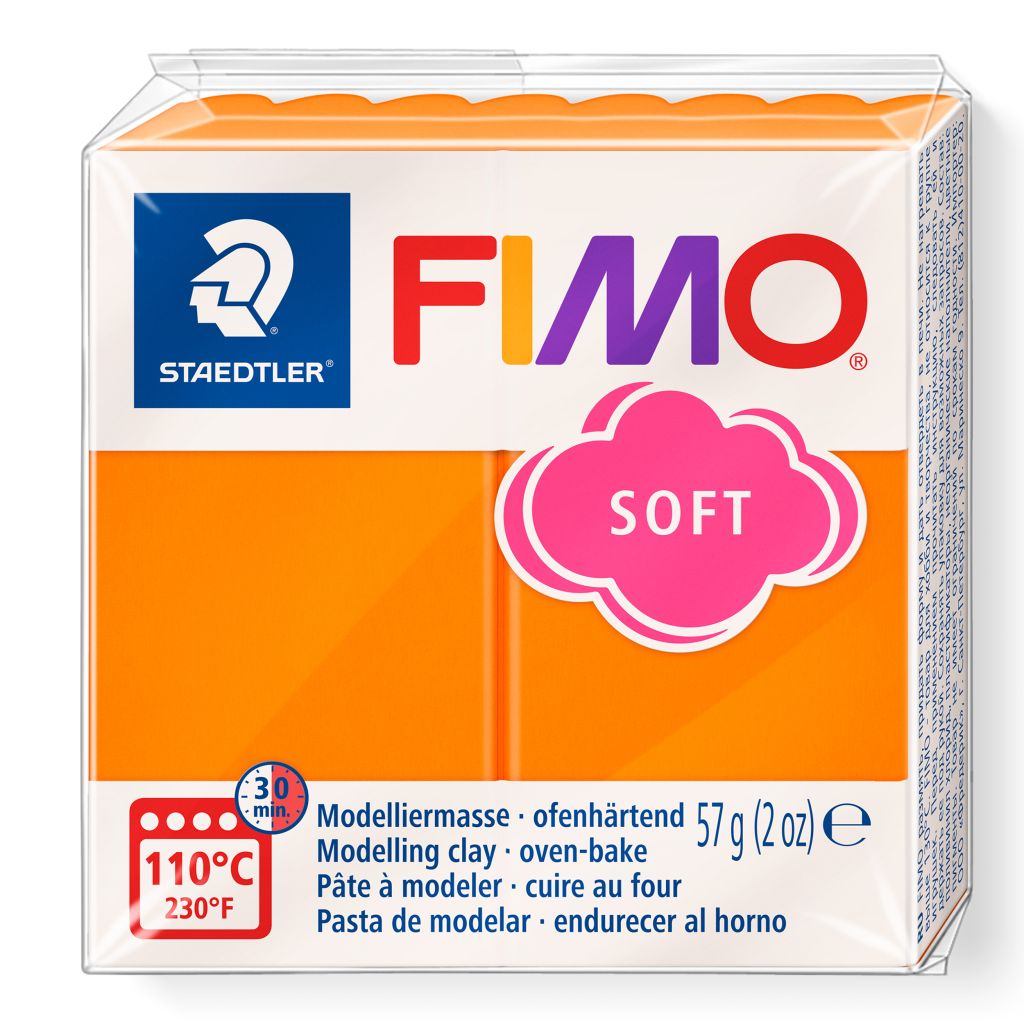 FIMO polimer glina meka mandarina | Online prodaja | Ananas