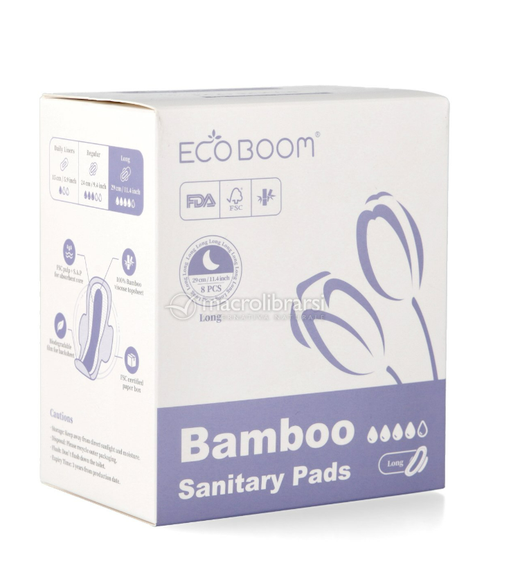 ECO BOOM Noćni biorazgradivi jednokratni ulošci 8kom/pak | Online ...