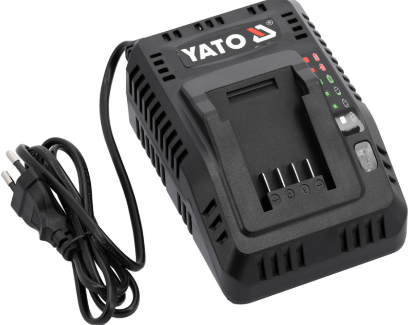 YATO YT-828500 Punjač baterije, 18V, 2.4-4.5A | Online prodaja | Ananas