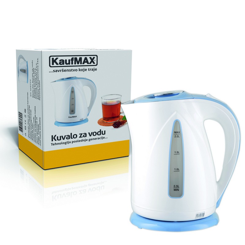 KAUFMAX Kuvalo za vodu 2l belo | Online prodaja | Ananas