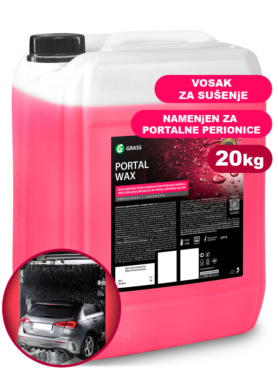 GRASS Vosak za automobil 20kg | Online prodaja | Ananas
