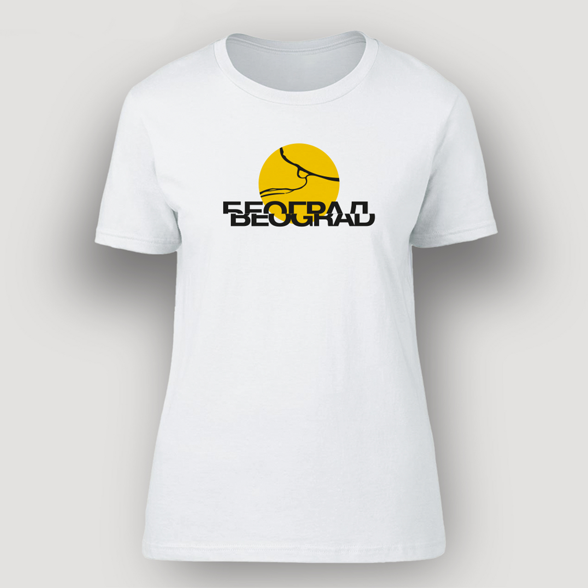 Premium Ženska majica Beograd Cam 269, Bela | Online prodaja | Ananas