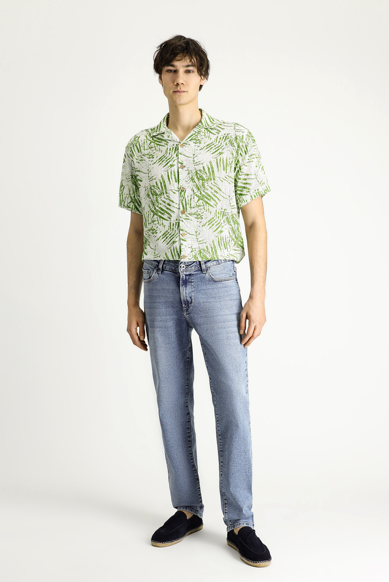 Kigili Muške farmerice regularnog kroja, Svetliji teksas | Online ...