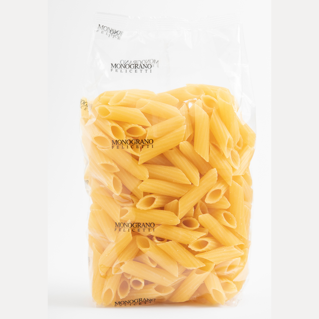 FELICETTI Testenina Penne ritorte Monograno Catering, 500 g, 12 ...