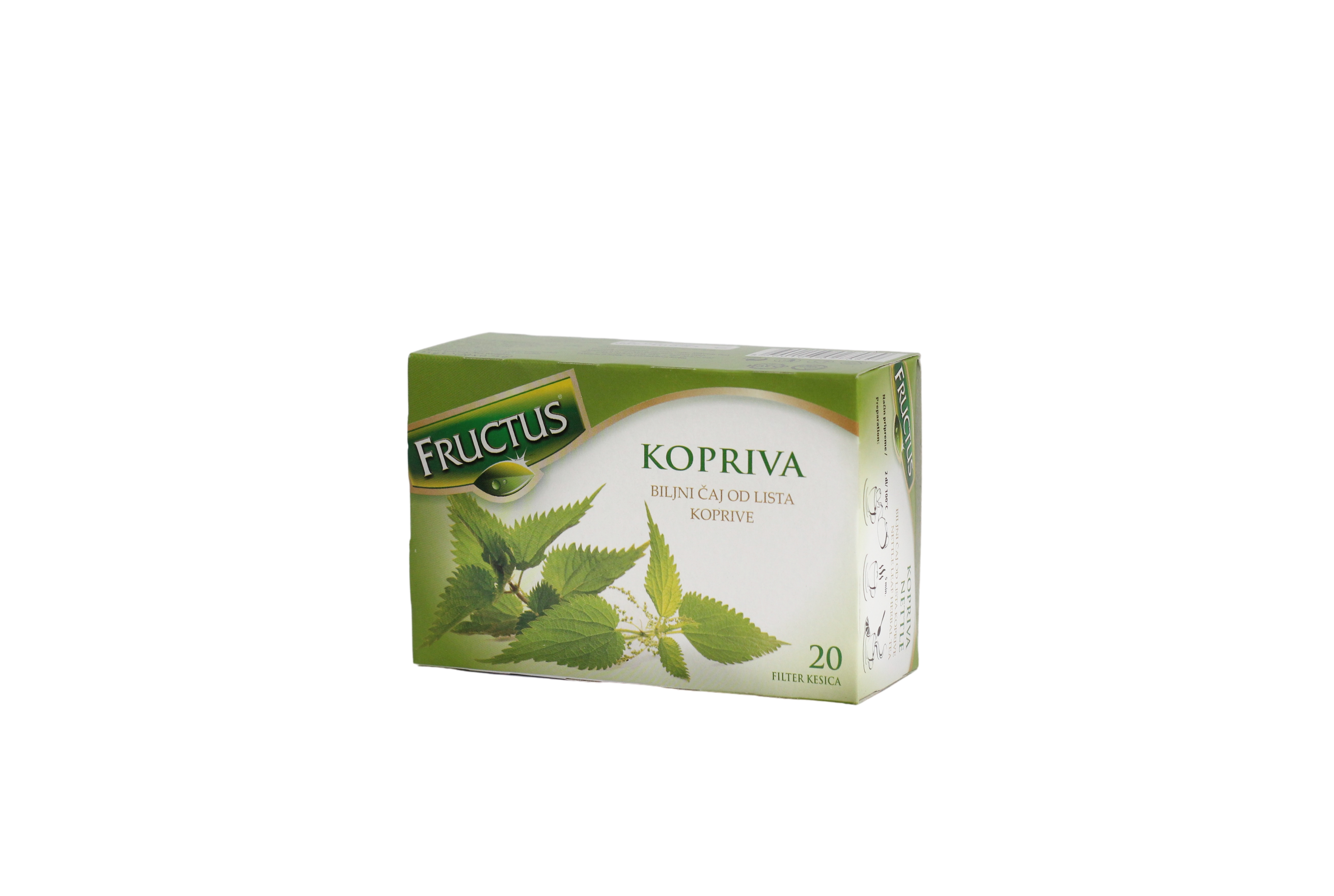 FRUCTUS Čaj od koprive 15g, 20x0.75g | Online prodaja | Ananas