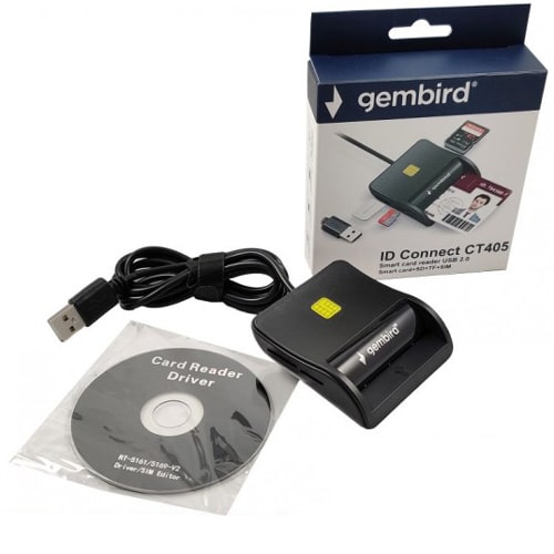 GEMBIRD Čitač kartica CRDR-CT405 USB 2.0 | Online prodaja | Ananas