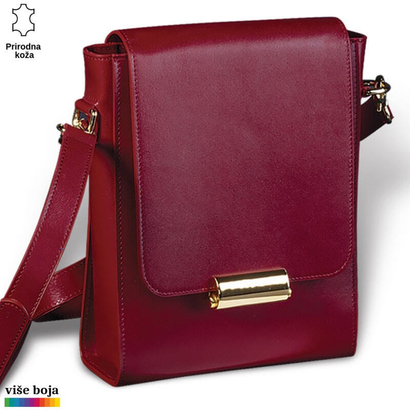 Princ Leather Ženska torba Exit, Kožna, Bordo | Online prodaja | Ananas