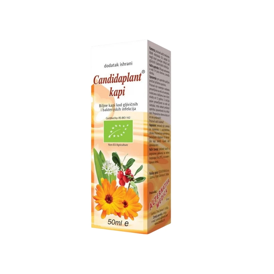 ALTERNATIVA MEDICA Candidaplant® Kapi 50 mL | Online prodaja | Ananas