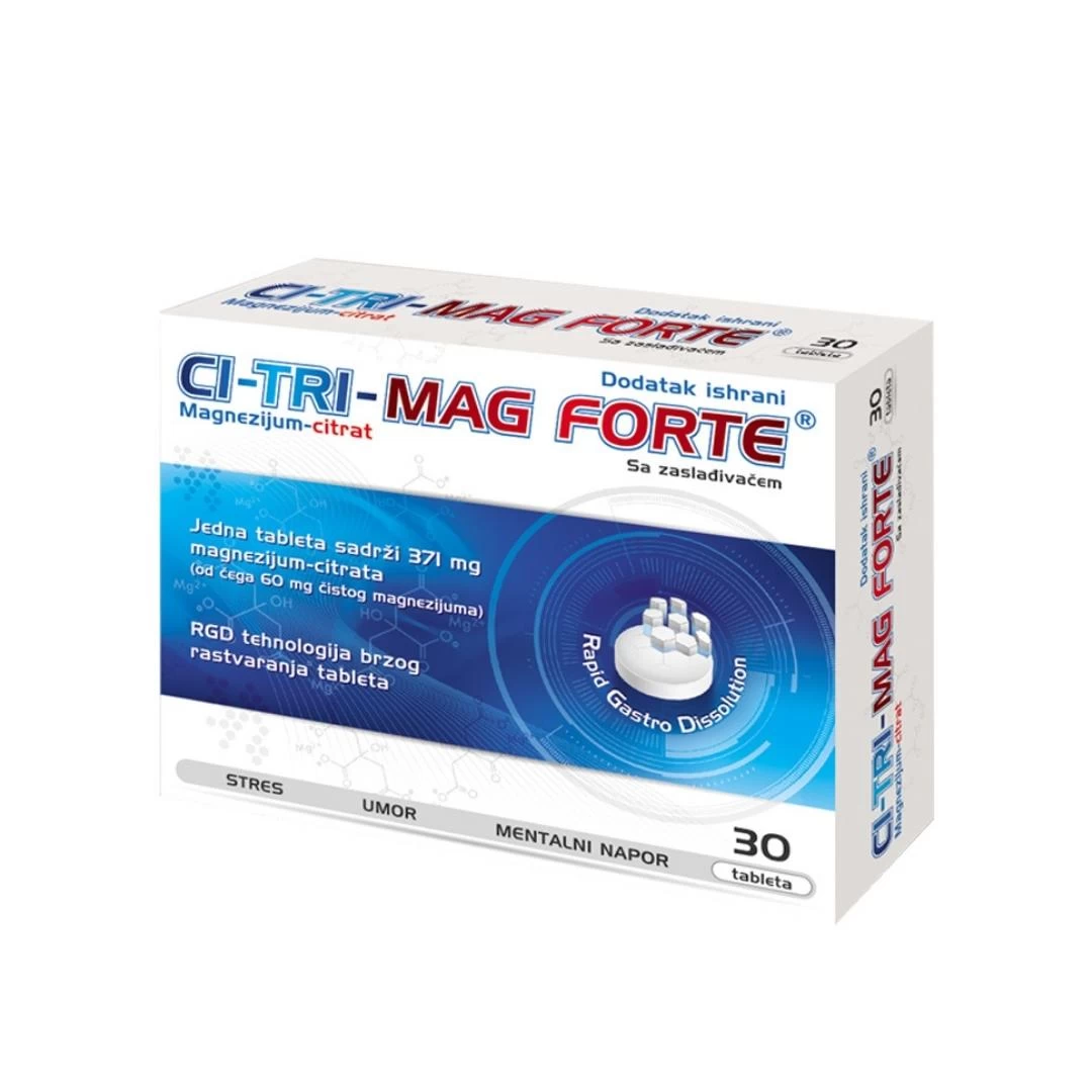 AMICUS CI-TRI-MAG Forte® 30 Tableta | Online prodaja | Ananas