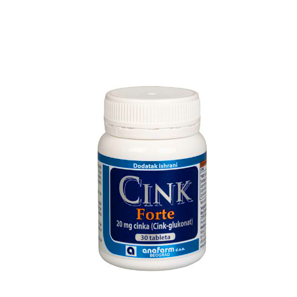 ANAFARM Cink Forte 30/1 | Online prodaja | Ananas