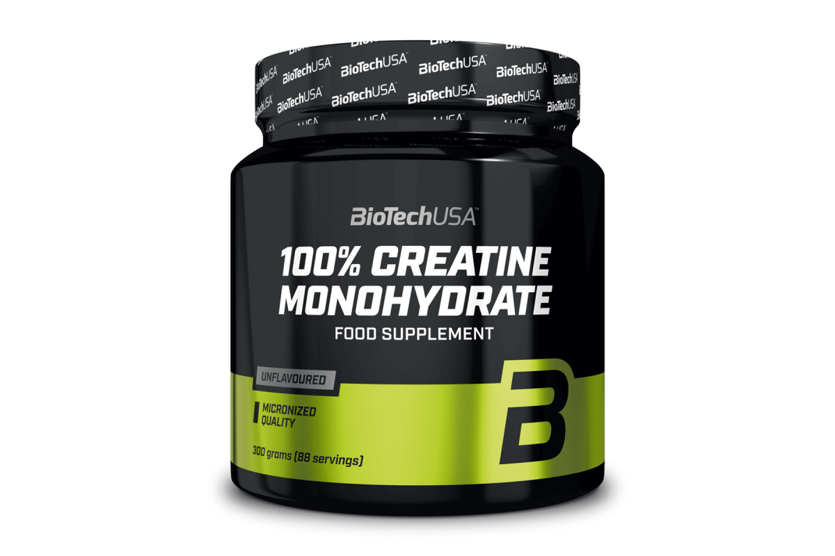 BIOTECH 100% Micronized Креатин Монохидрат 300gr 88 порции | Најголема ...