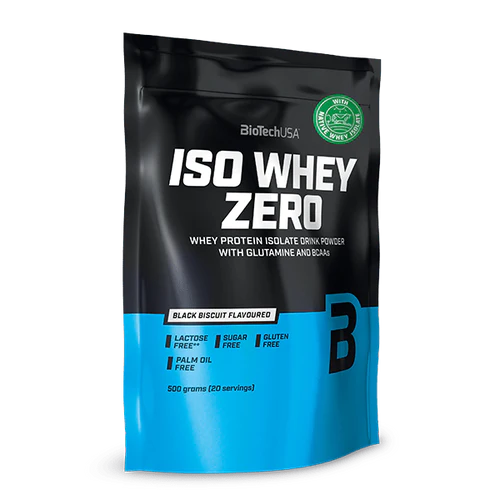 BIOTECH Протеин Iso Whey Zero 500gr 20порции - Black biscuit ...
