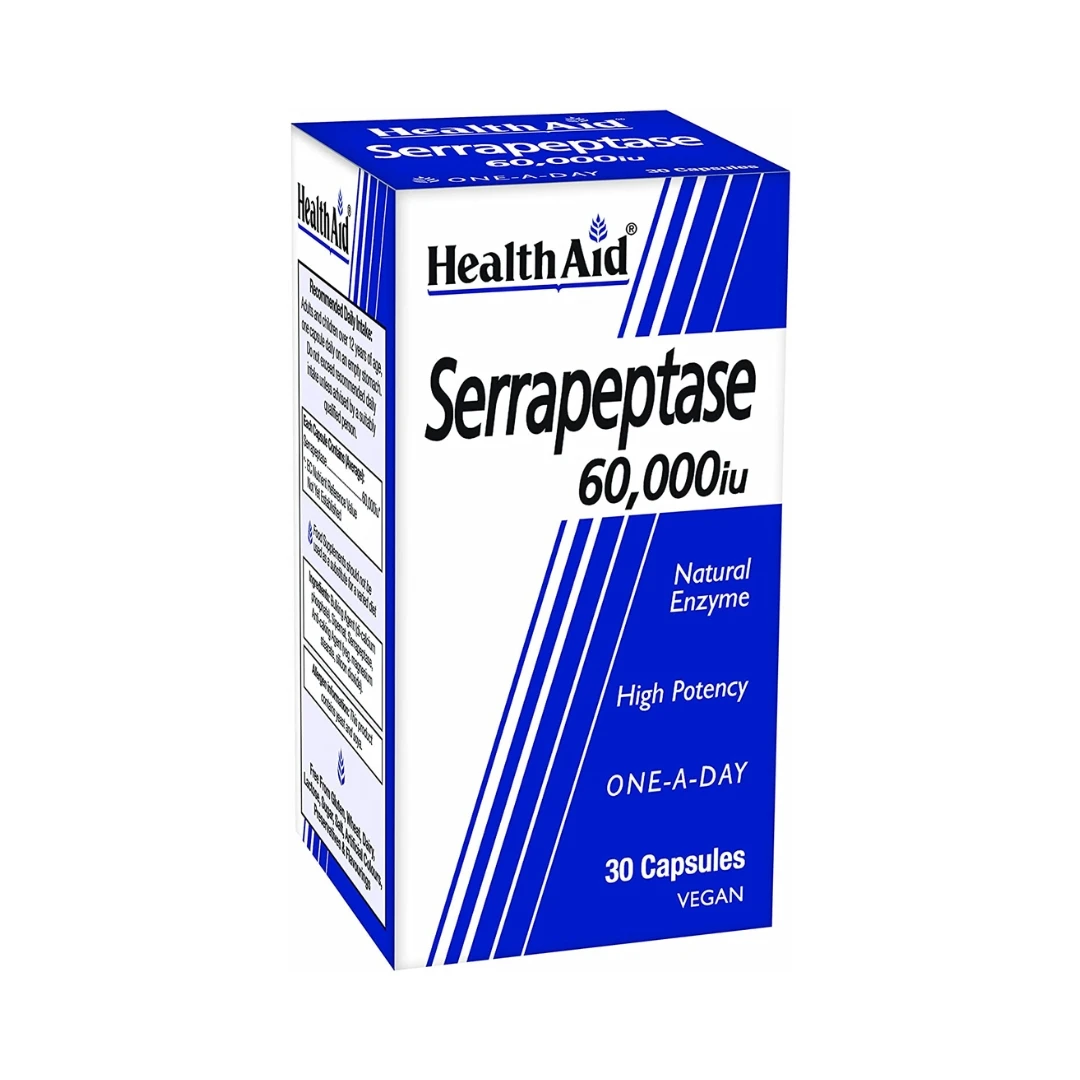 HEALTHAID Serrapeptase 60,000 iu капсули | Најголема онлајн продавница ...