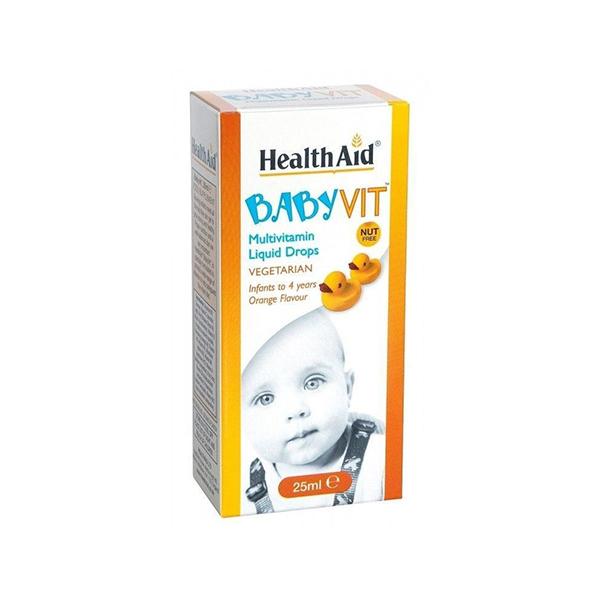 HEALTHAID Baby vit капки за бебиња 25ml | Најголема онлајн продавница ...