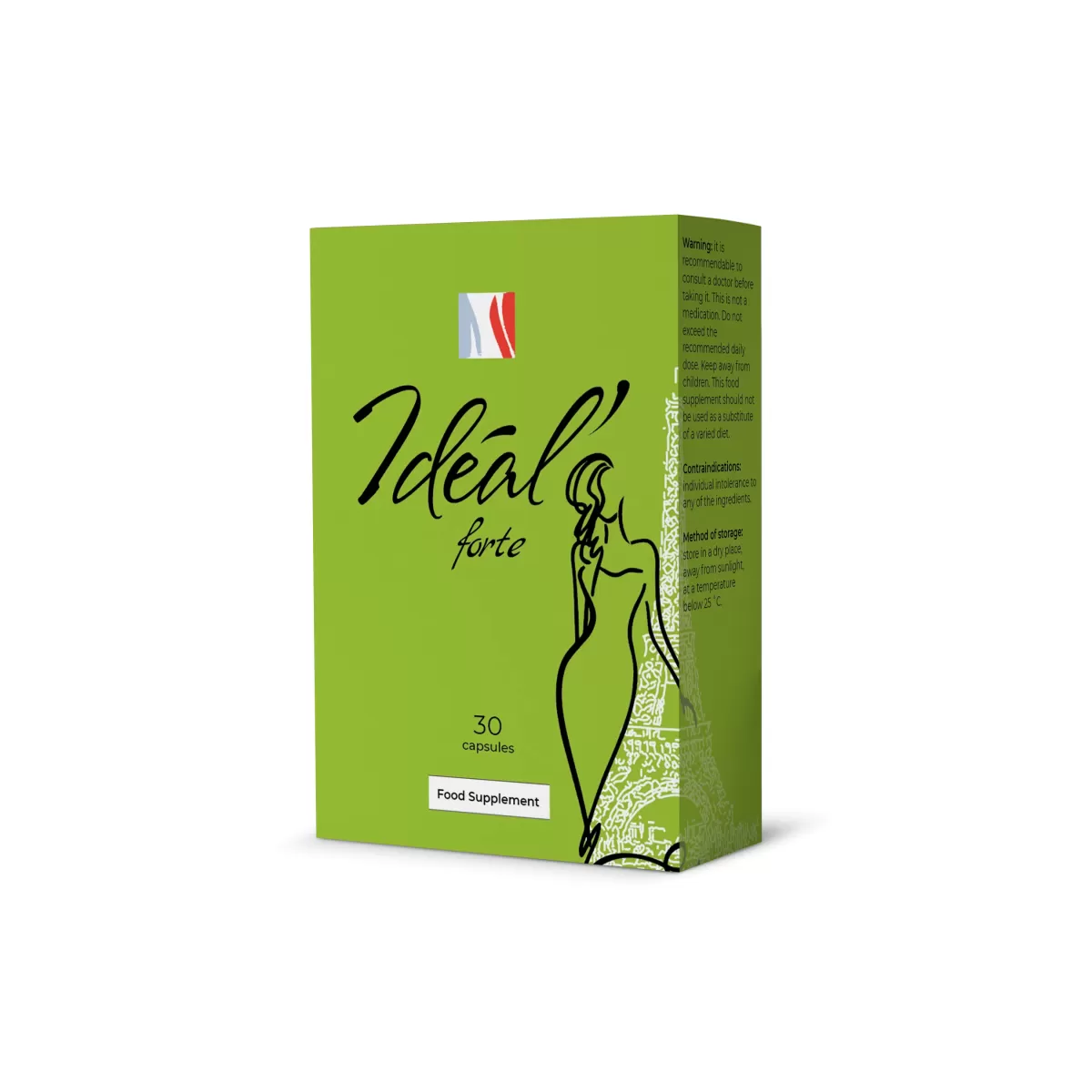 IDEAL FORTE Витамини за жени, 30 капсули | Најголема онлајн продавница ...