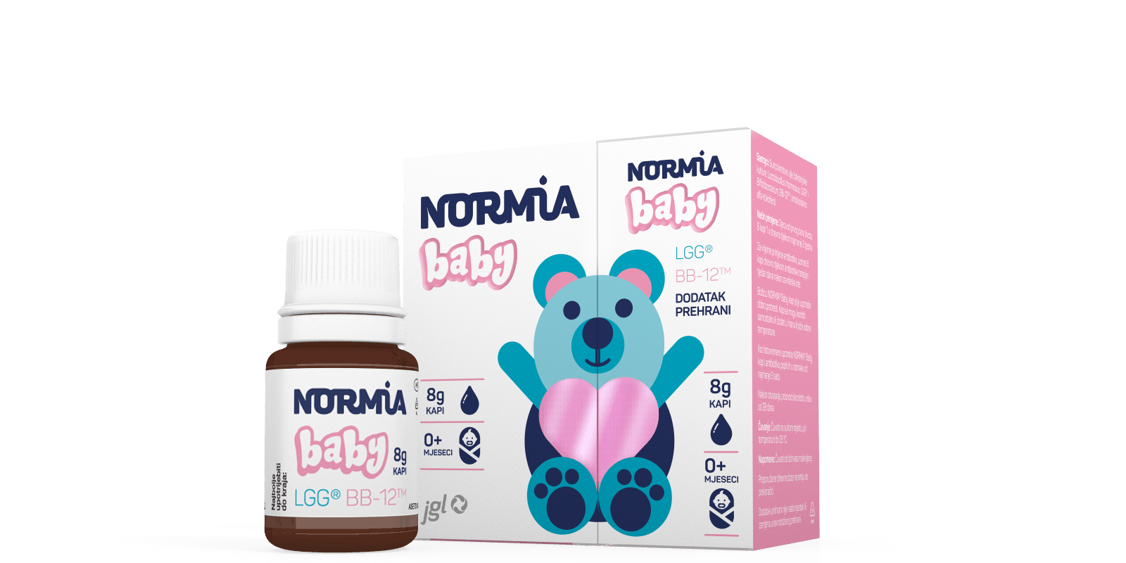 JGL Normia baby капки 8ml | Најголема онлајн продавница во Македонија | Ананас МК