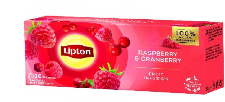 LIPTON Čaj 20/1 malina i brusnica | Online prodaja | Ananas