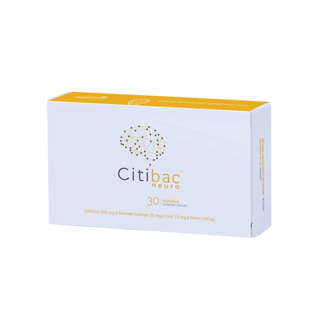 NATURPHARMA Citibac Neuro 30 kapsula | Online prodaja | Ananas