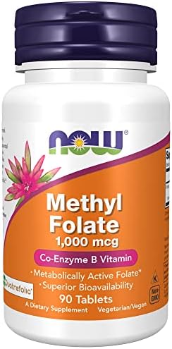 NOW FOODS Methyl folate 1000 mcg / 90 таблети | Најголема онлајн ...