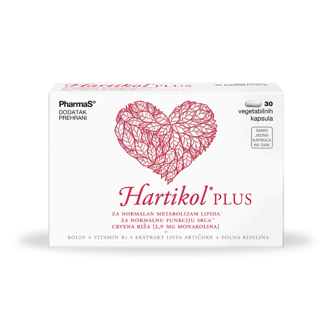 PHARMAS Hartikol Plus 30 kapsula | Online prodaja | Ananas
