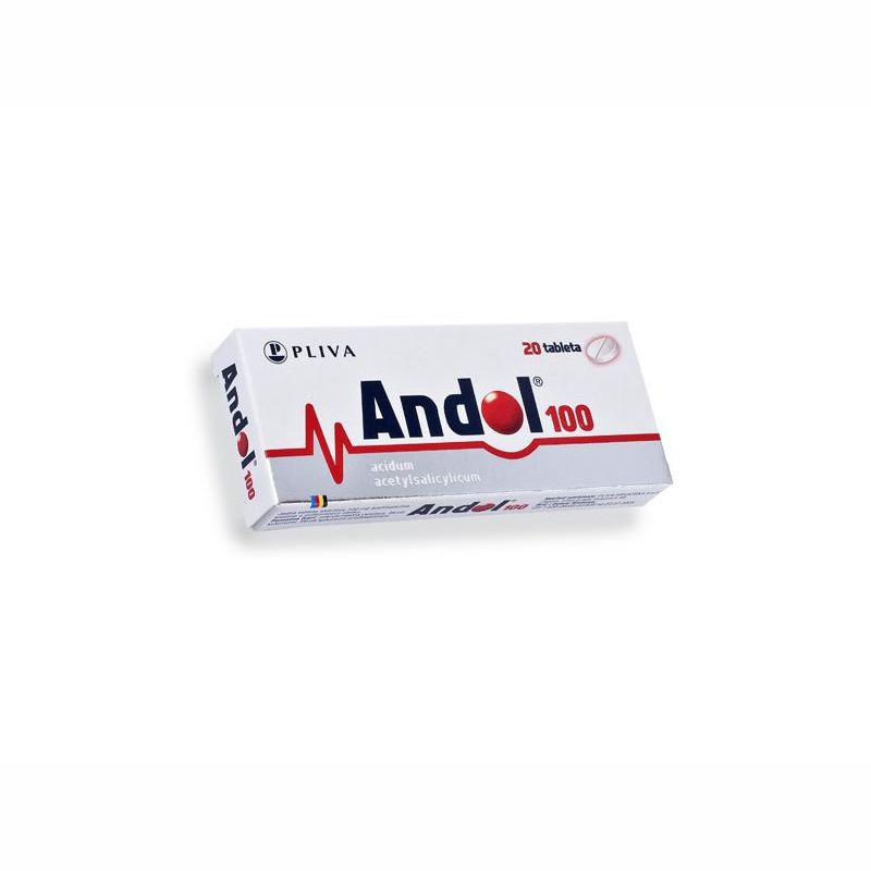 PLIVA Andol 100mg/ 20 таблети | Најголема онлајн продавница во ...