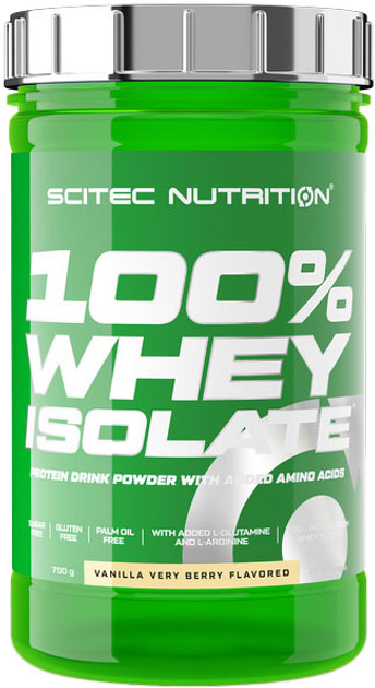 Scitec Nutrition Protein 100% Whey Isolate, Vanila-šumsko voće 700g ...