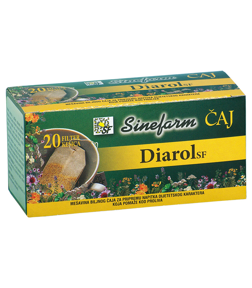 SINEFARM Čaj protiv proliva Diarol 30 g | Online prodaja | Ananas