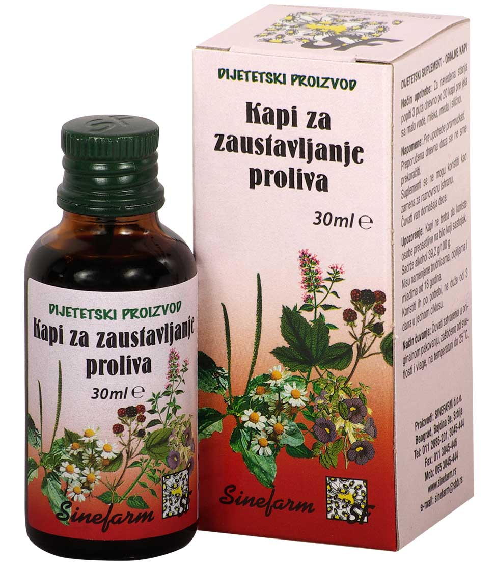 SINEFARM Kapi protiv proliva 30 ml | Online prodaja | Ananas