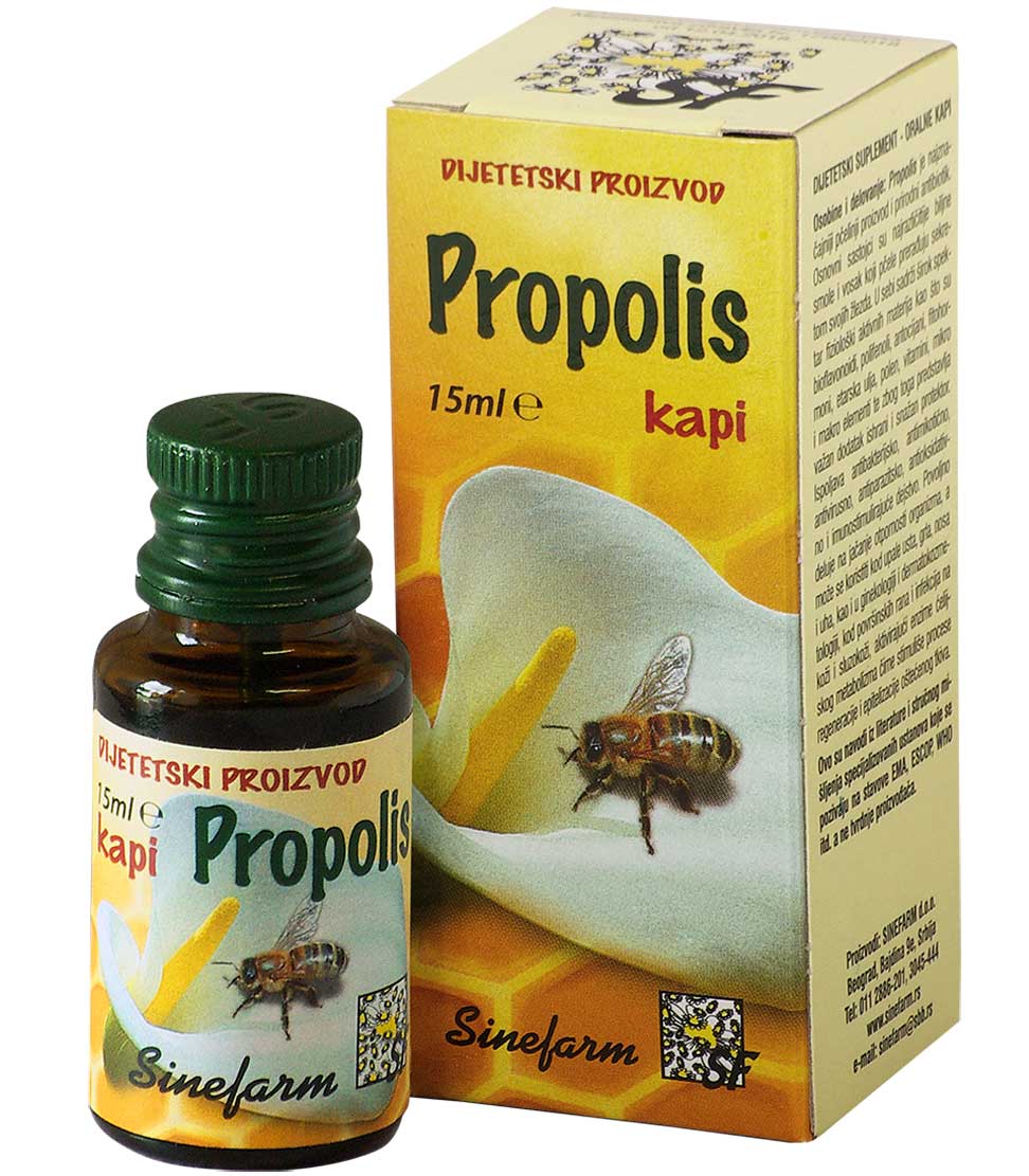 SINEFARM Propolis kapi 15 ml | Online prodaja | Ananas