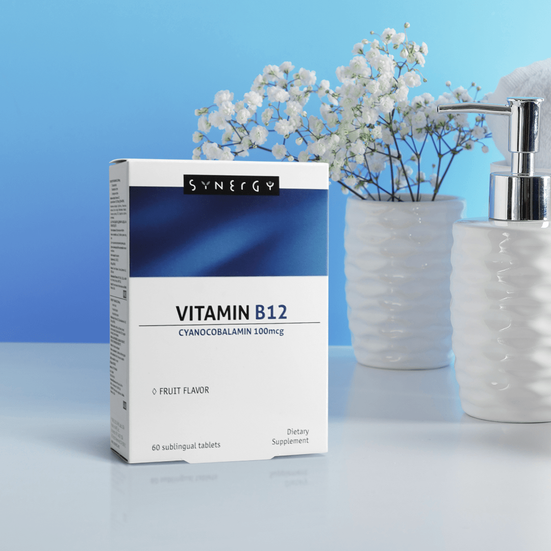SINERGIЈA Vitamin b12/60 k 100mg tablete | Online prodaja | Ananas