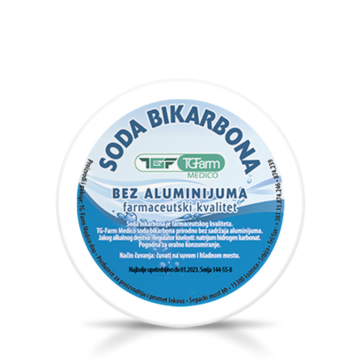 TG-FARM MEDICO Soda bikarbona bez aluminijuma 100 g | Online prodaja | Ananas